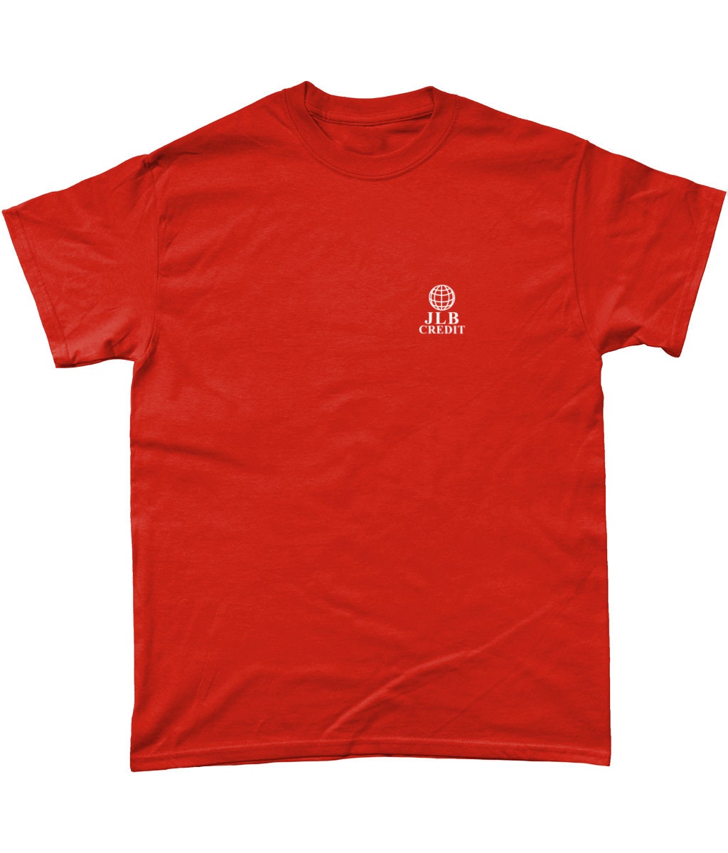 JLB Credit White Logo T-shirt - Etsy UK