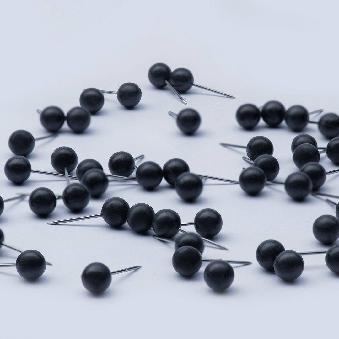 Map With Pins Push Pins for Travel Maps, Round Push Pins for World Map ...