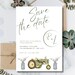 Farm Wedding Invitation Template: Rustic Chic Design (digital Download ...