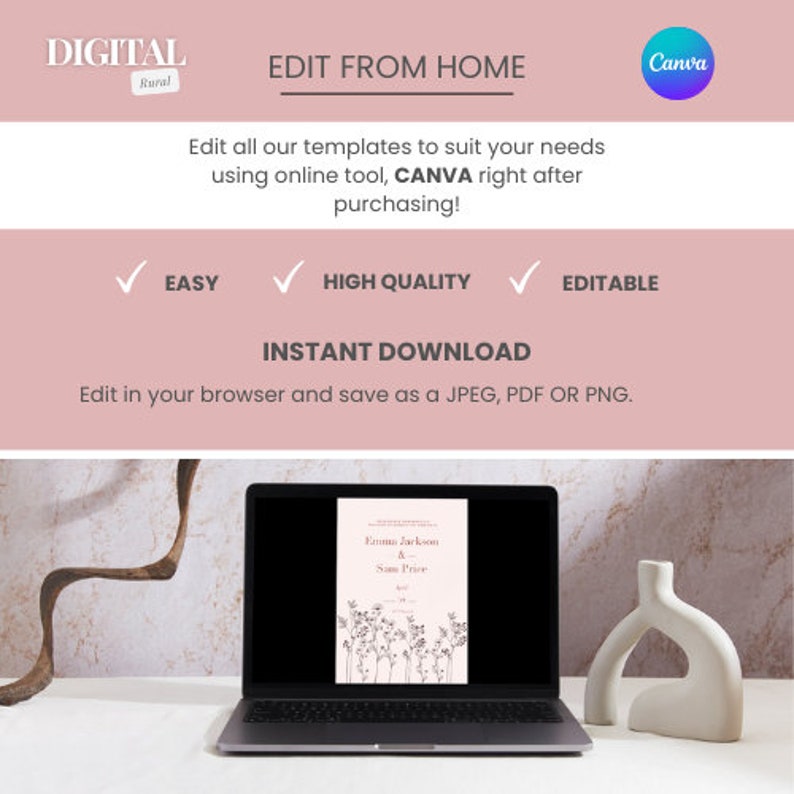 Tractor Country Wedding Invitation Bundle | Farm Wedding | Save the ...