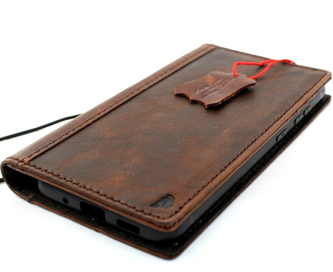 Genuine Leather Fo Oneplus 6 8 9 9PRO 12 12R Case Wallet Handmade ...