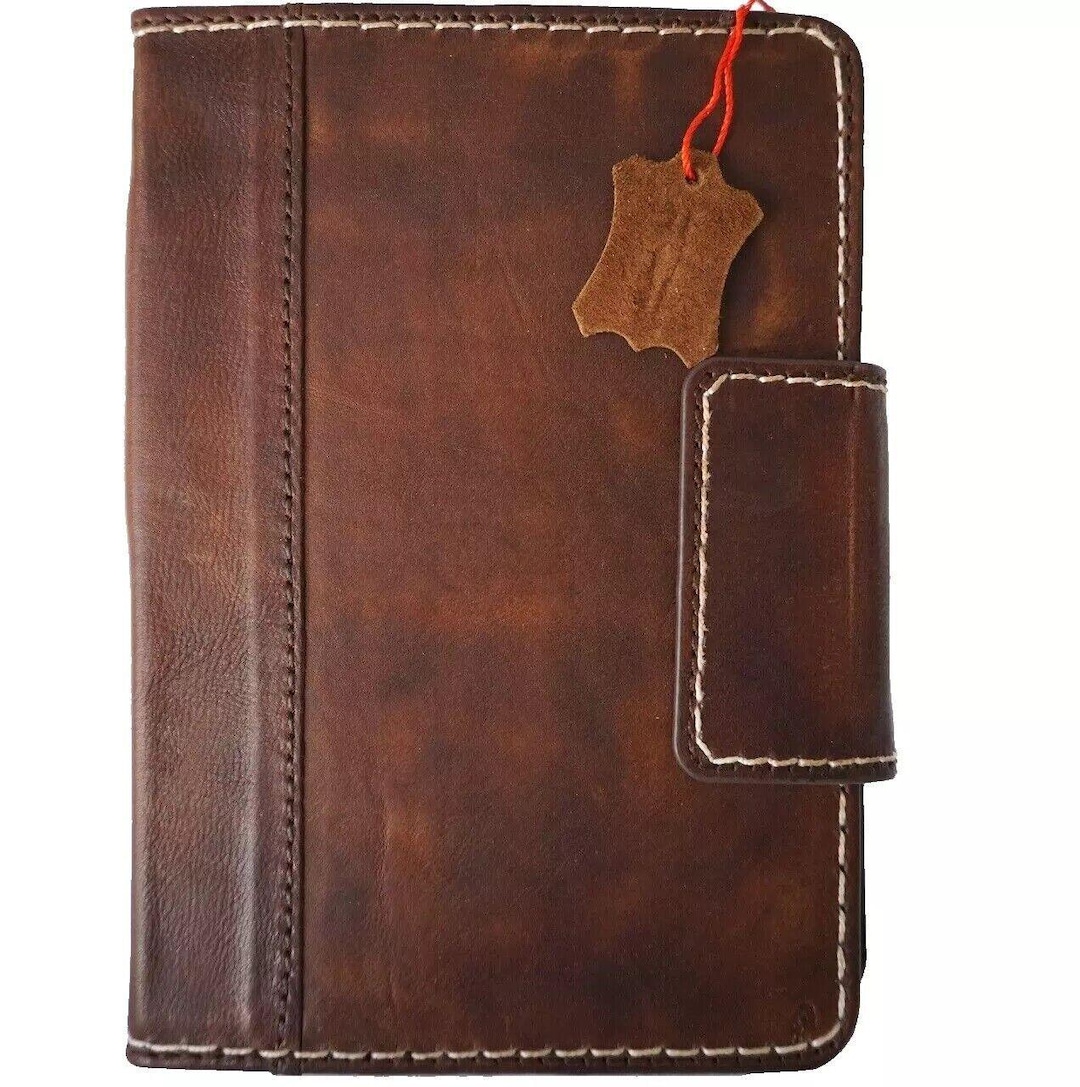Genuine Vintage Leather Case for Apple iPad Mini 2 3 4 5 6 7 Magnetic ...