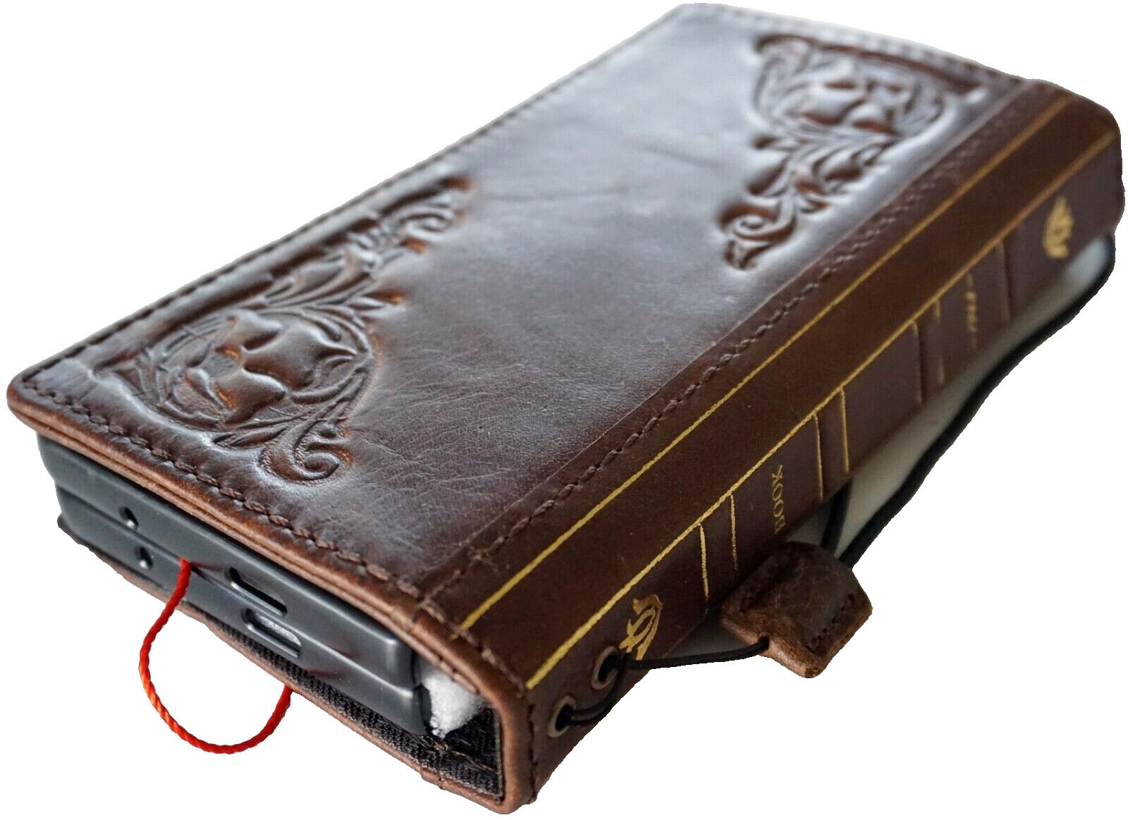 Genuine Leather Fo Oneplus Open Case Wallet Handmade Wireless Luxury ...