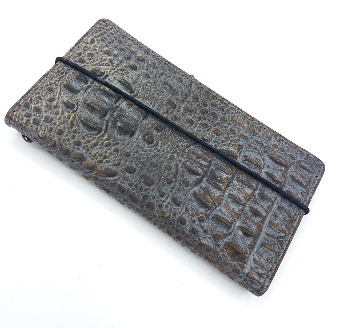 Genuine Handmade Leather for Galaxy Z Fold 2 3 4 5 Art Wallet Book ...
