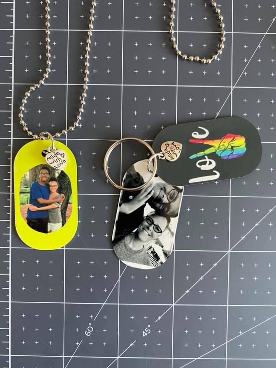 Custom Dog Tag Military Style - Etsy