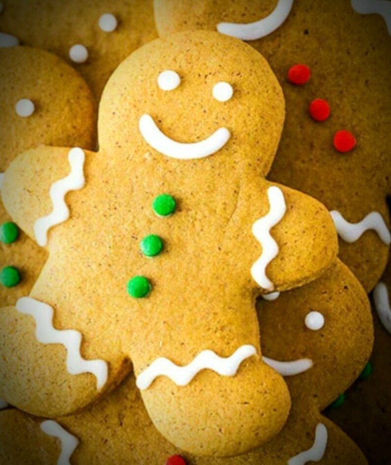Soft & Chewy Gingerbread Man Cookies - Etsy