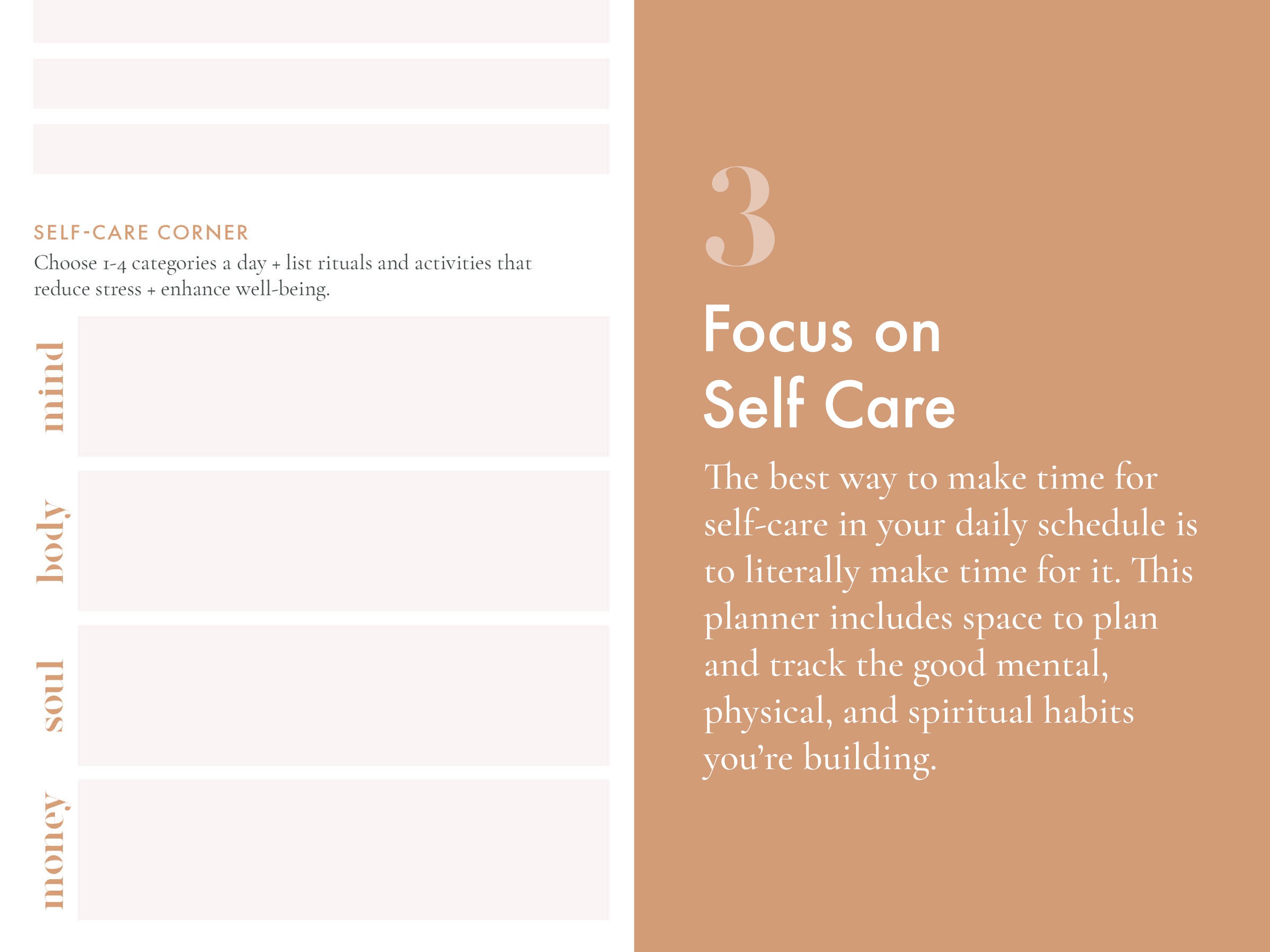 Self Care Printable, Mindfulness Checklist, Nervous System Support ...