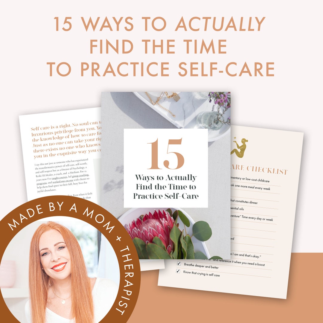 Self Care Printable, Mindfulness Checklist, Nervous System Support ...