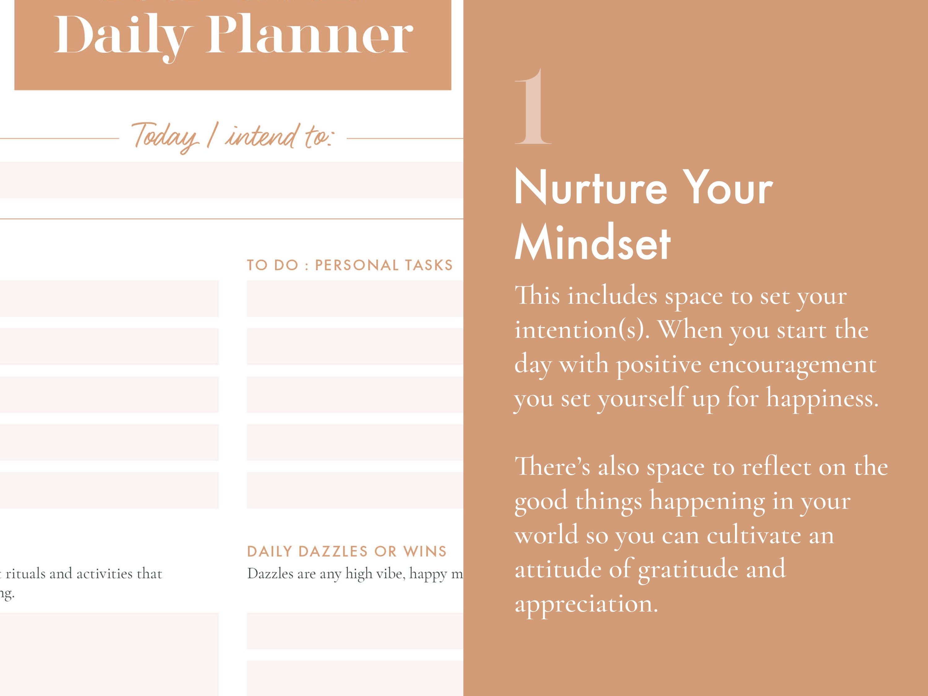 Self Care Printable, Mindfulness Checklist, Nervous System Support ...