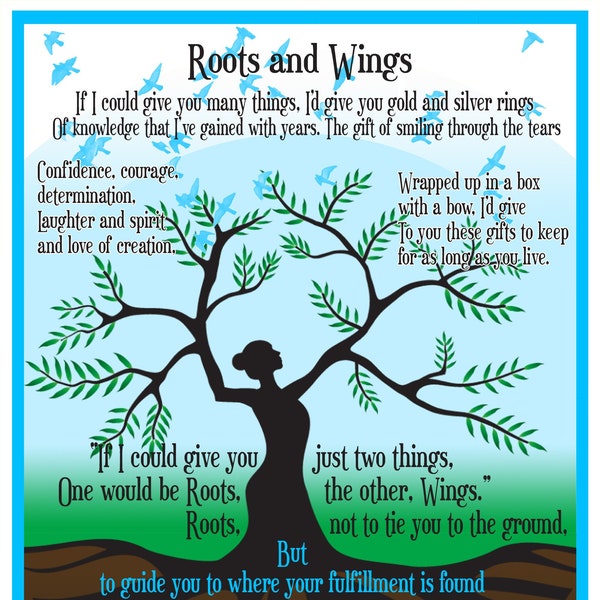 Roots and Wings - Etsy
