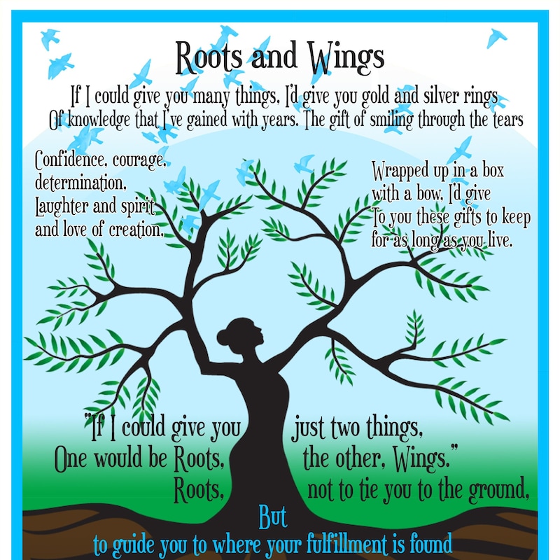 Roots and Wings - Etsy