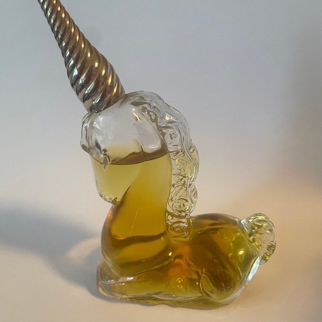 Vintage Avon Perfume Bottle With Perfume Unicorn - Etsy