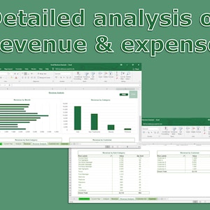 All-in-one Excel Bookkeeping Template - Etsy