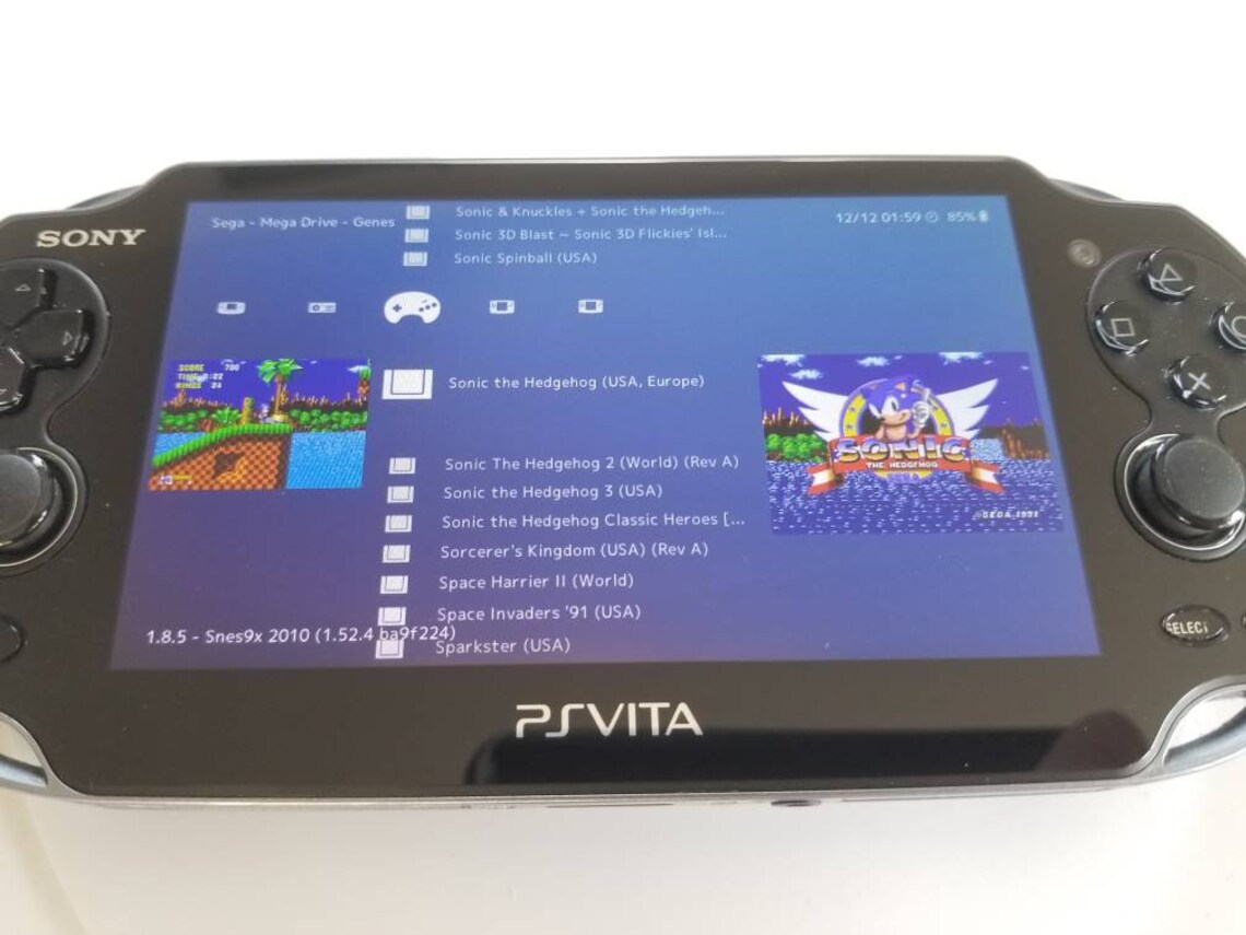 Custom PS Vita Playstation 128GB 3.65 Henkaku Games | Etsy