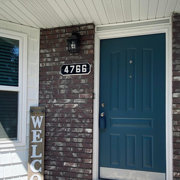 Wooden House Numbers - Etsy