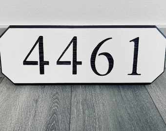 Handmade Custom Wooden House Numbers - Etsy
