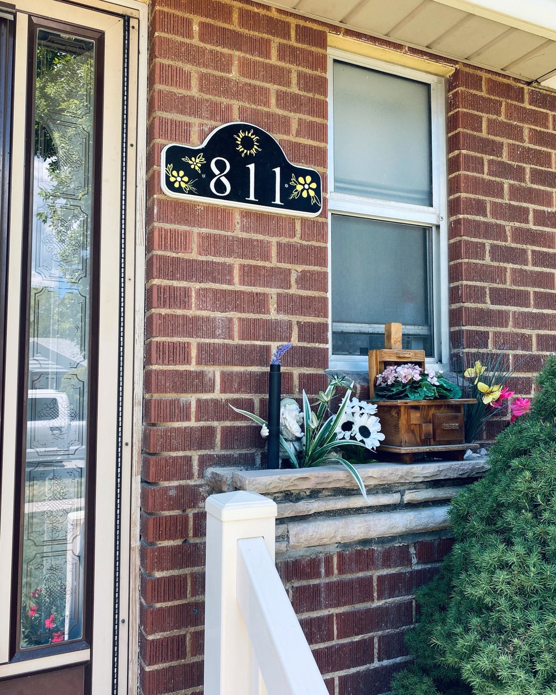 Handmade Custom Wooden House Numbers - Etsy