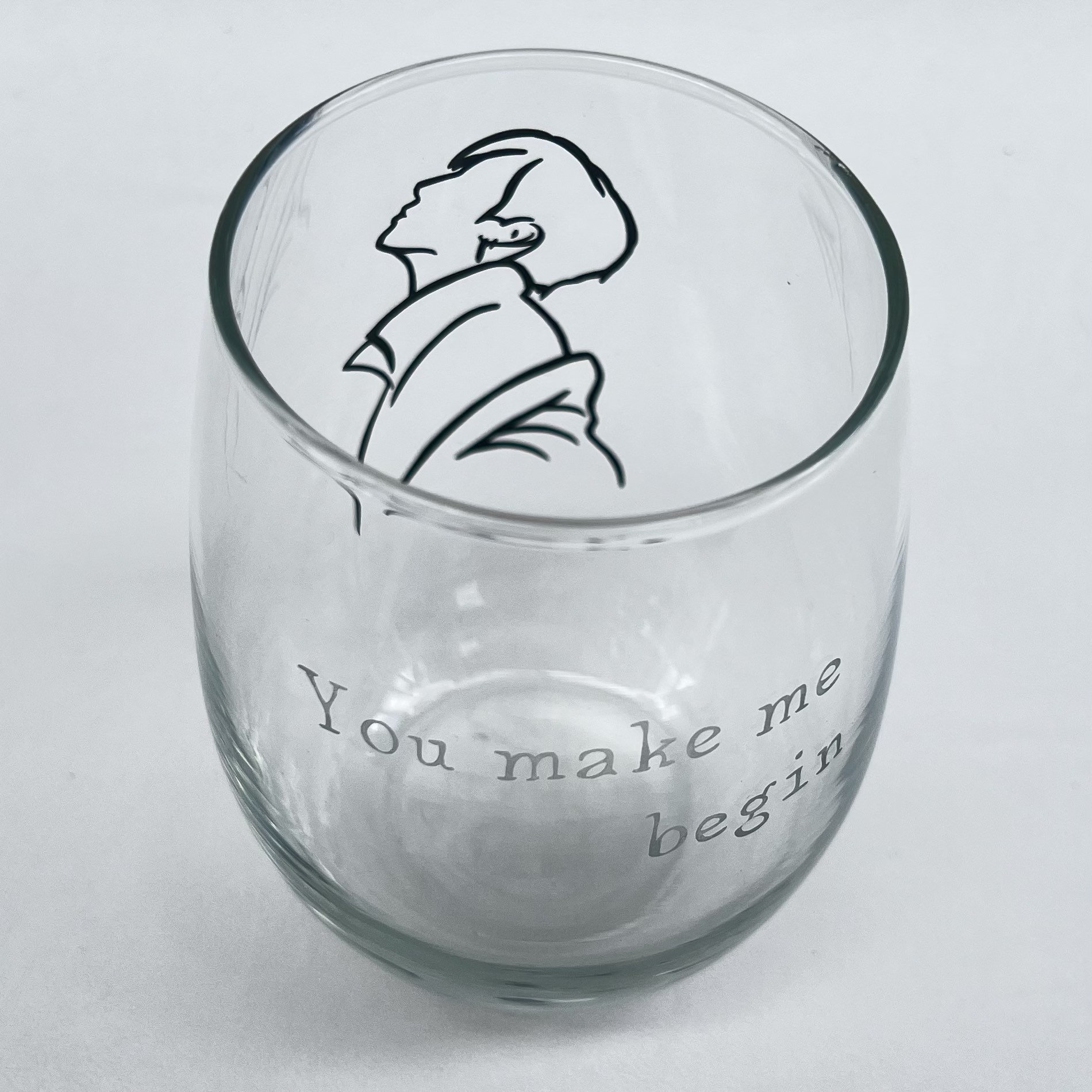 BTS Jungkook Begin Wine Glass - Etsy