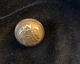 Brass Gar Button - Etsy