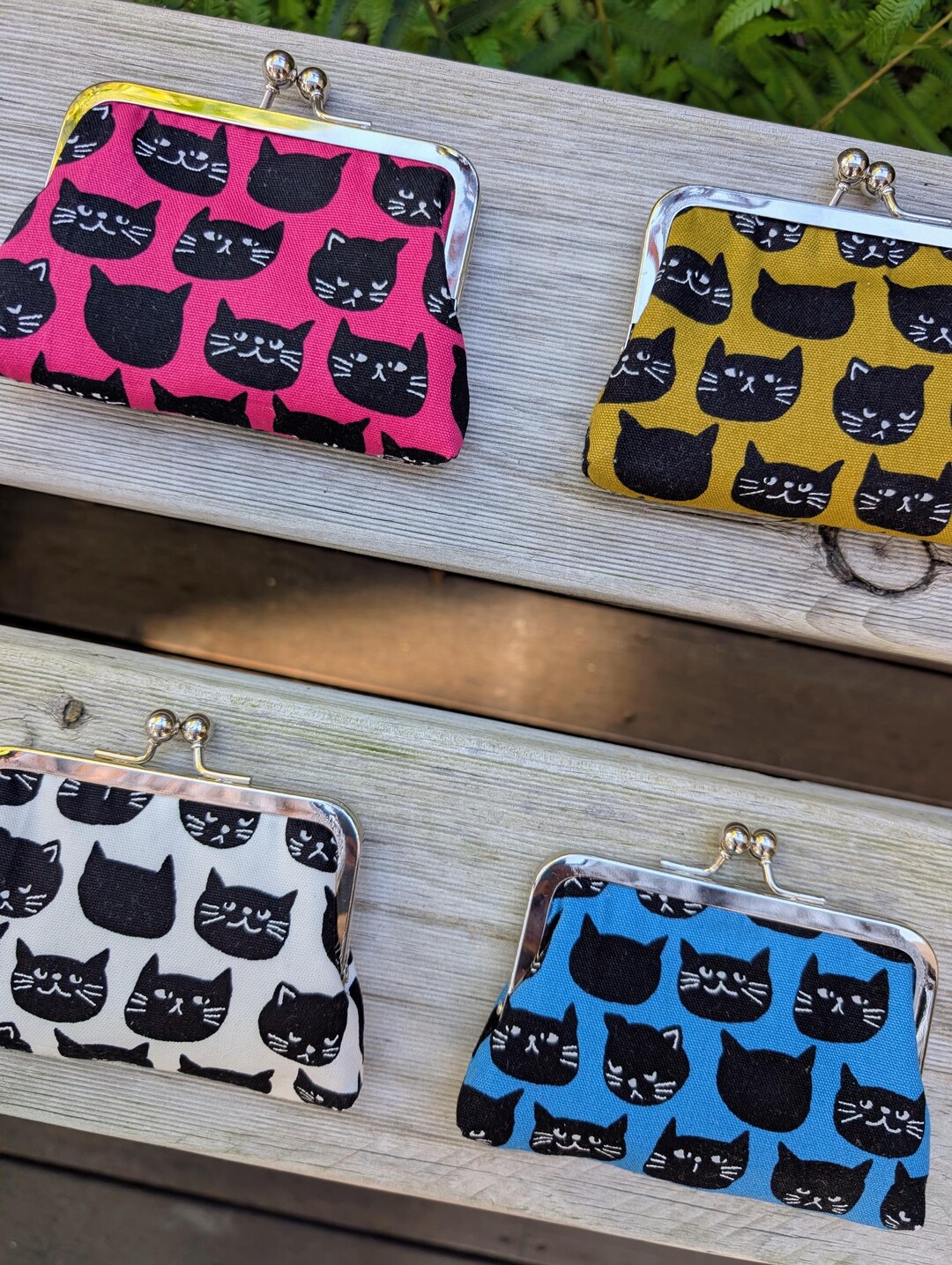 Cat Card and Coin Purses/pouch/ Kisslock - Etsy Australia