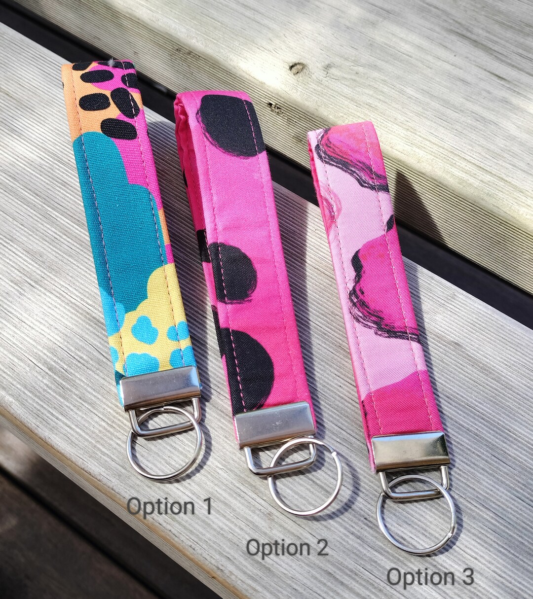 Kasey Rainbow Key Fobs/wristlet Straps/ Key Chains - Etsy