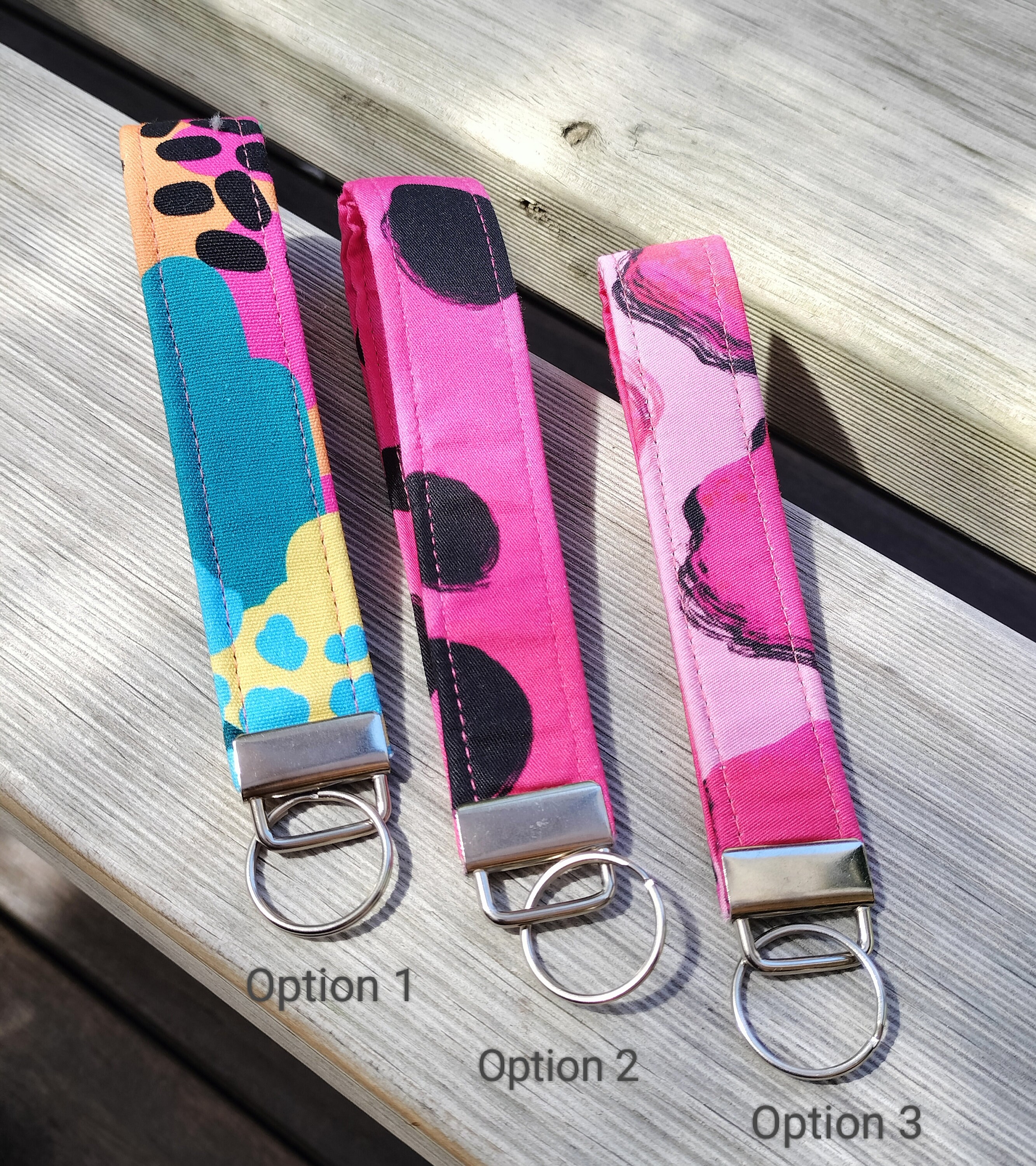Kasey Rainbow Key Fobs/wristlet Straps/ Key Chains - Etsy