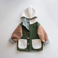 Coat Sewing Pattern for Kids, Girl Coat Pattern, Kids Pattern, PDF ...