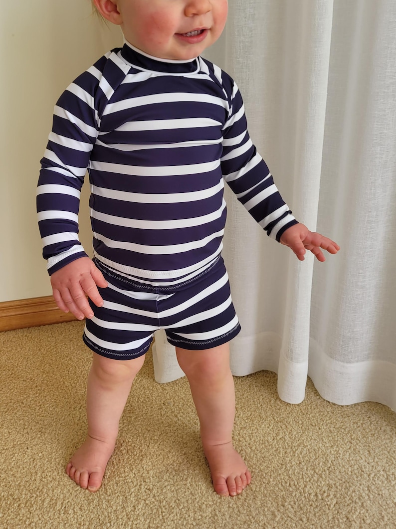 Coconut Swim Set – PDF Sewing Pattern | Kids Top & Trunks (3-6M to 6Y ...