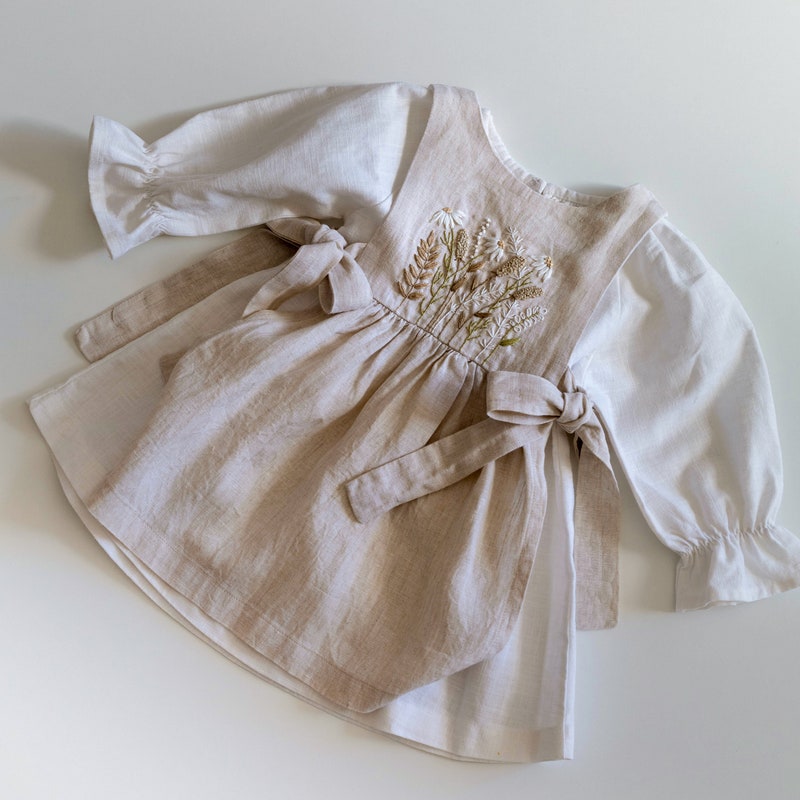 Floral Smocked Girl Dress - Etsy