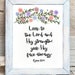Psalm 31:24, Be Strong and Take Heart, Arrow Design, Bible Verse Vinyl ...