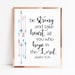 Psalm 31:24, Be Strong and Take Heart, Arrow Design, Bible Verse Vinyl ...