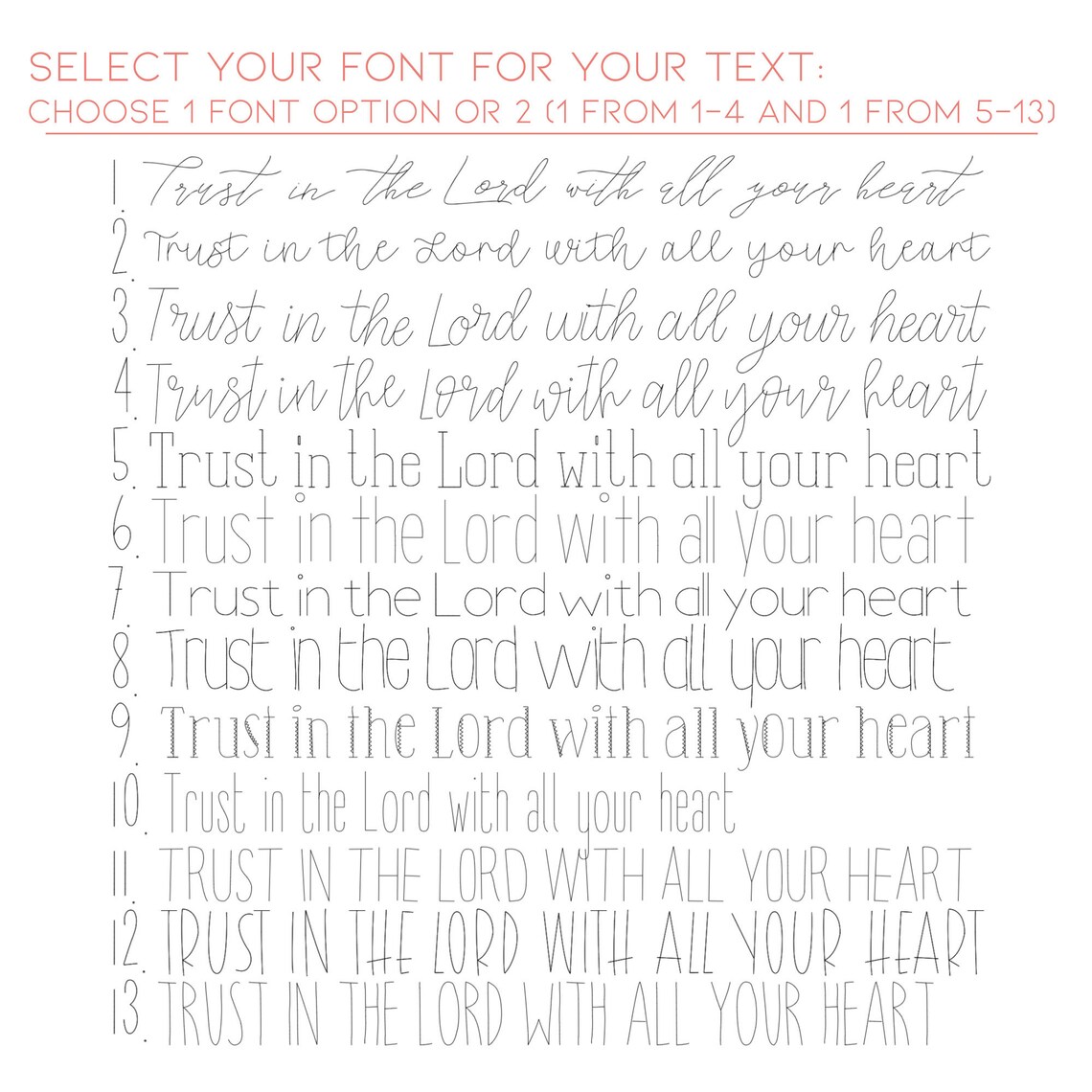 Custom Bible Verse Pen Print, Blue Floral Design, Personalized ...