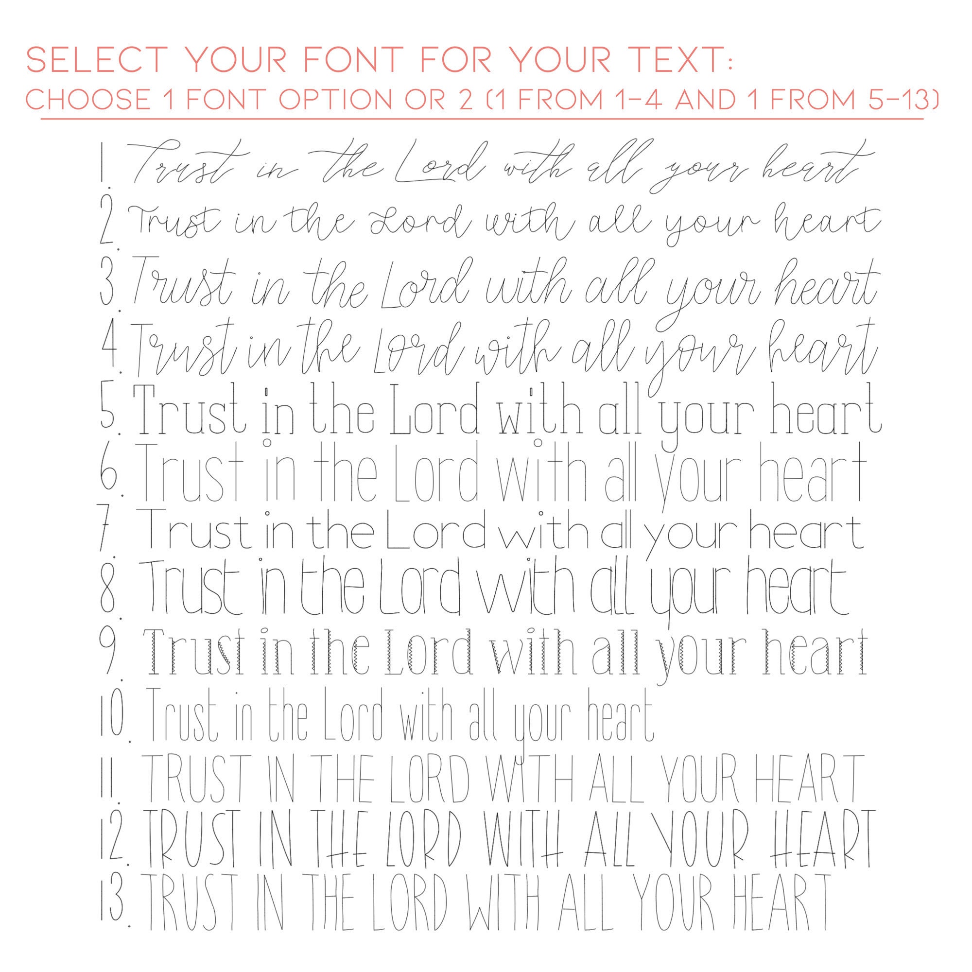Custom Bible Verse Pen Print, Poppy Floral Design, Christian Wall Art ...