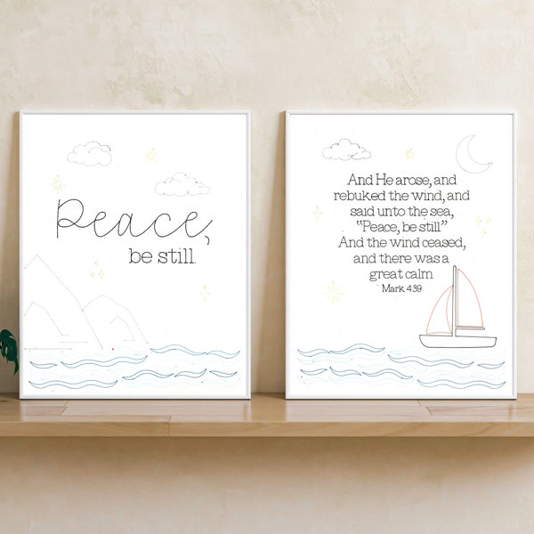 Peace Be Still - Etsy