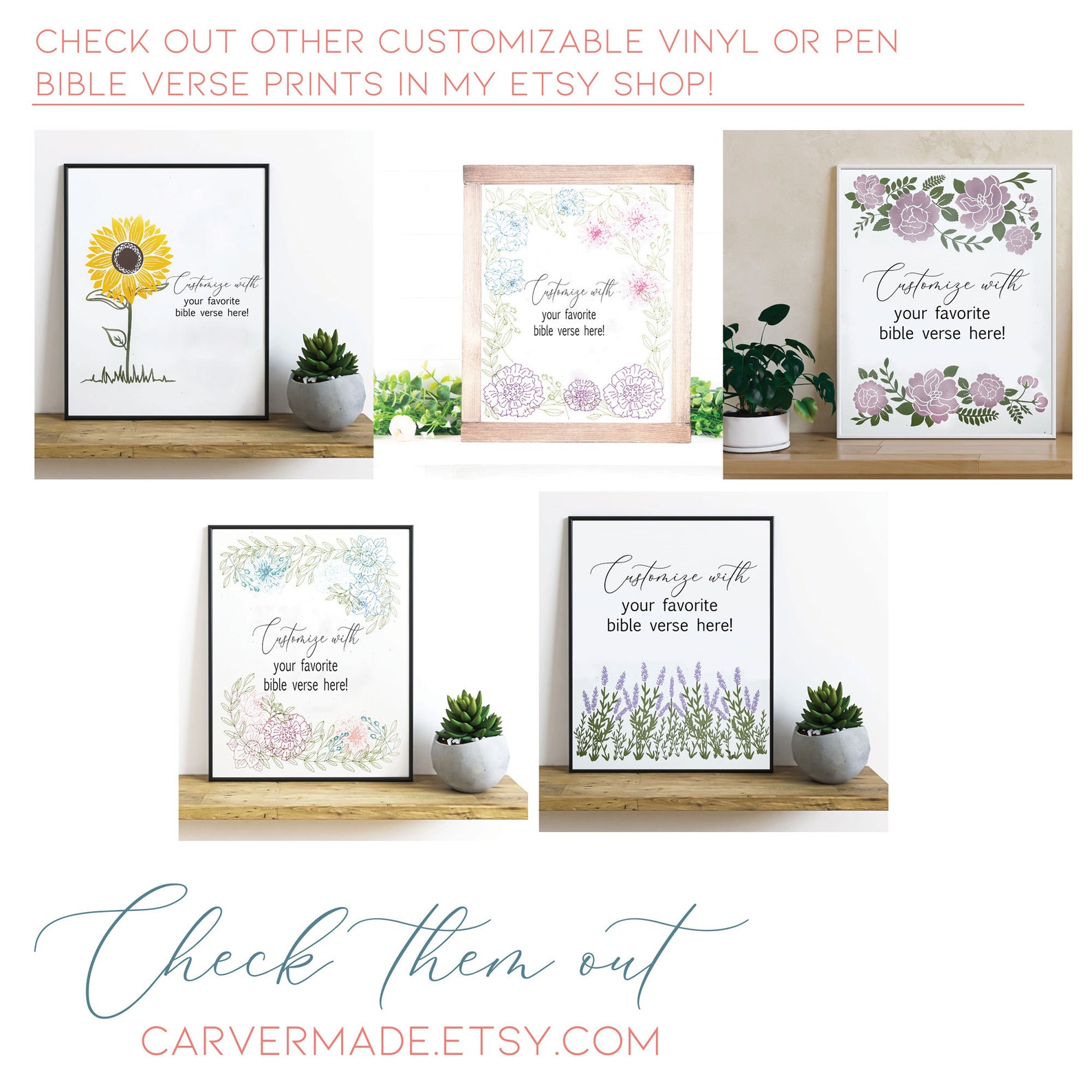 Custom Bible Verse Print Personalized Christian Gift Pick - Etsy