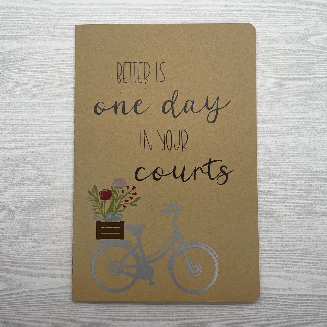 Better is One Day in Your Courts, Bicycle With Flowers, Bible Verse ...