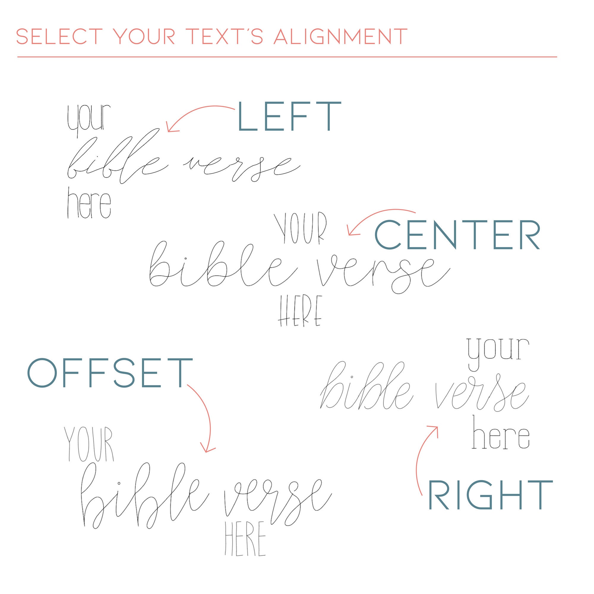 Custom Bible Verse Print Personalized Christian Gift Pick - Etsy