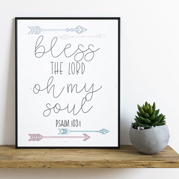 Psalm 103 1 - Etsy