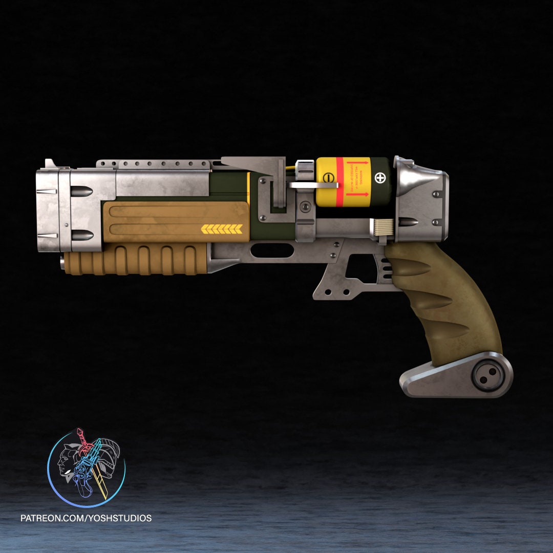 Fallout Laser Pistol Fallout 4 Bethesda Softworks Vault Tech Kit - Etsy