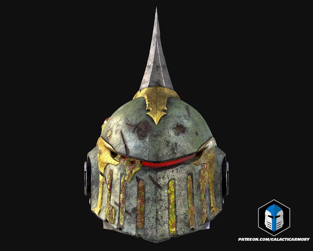 Death Guard Helmet | Cosplay Prop | 3D Printed Kit | Game Replica ...