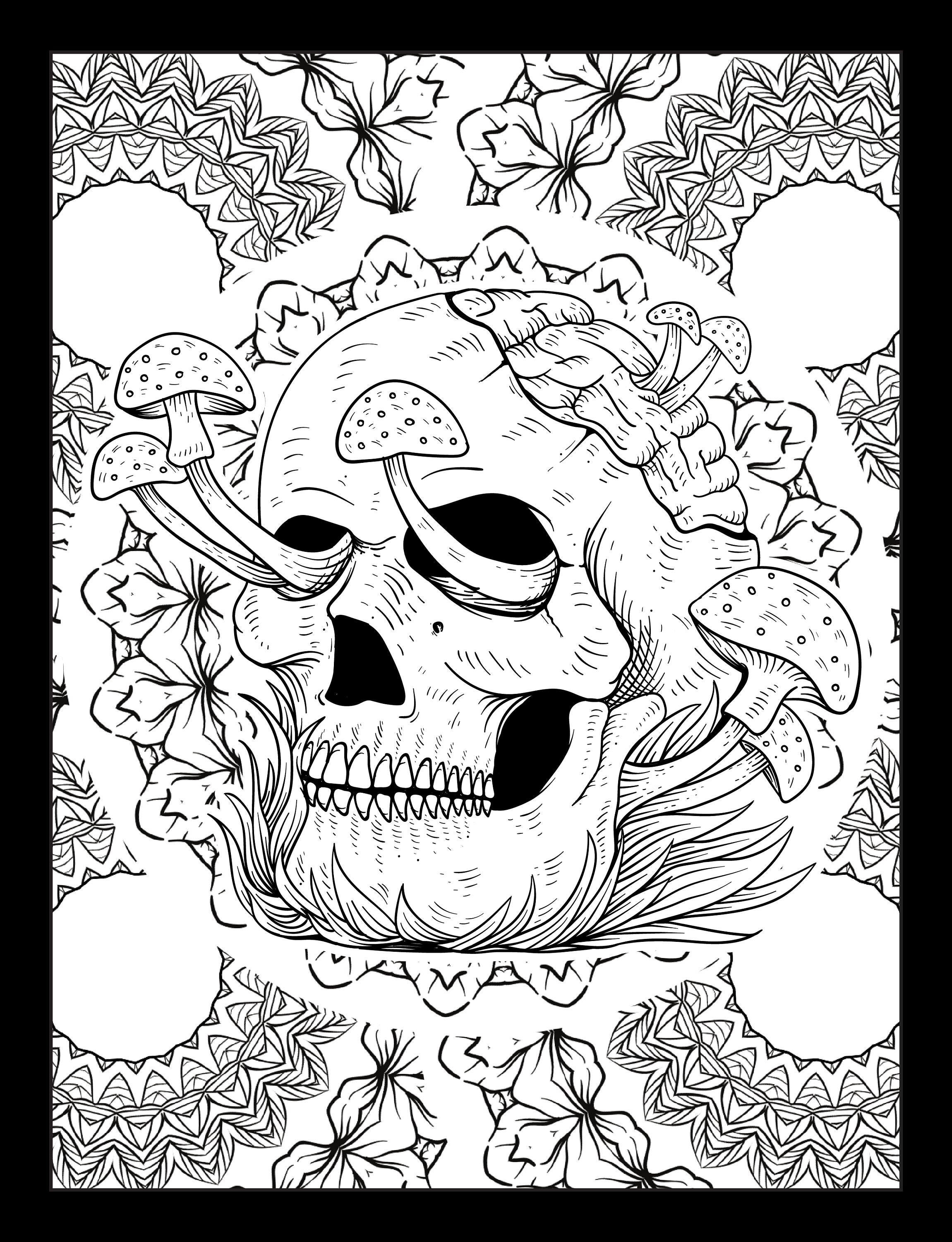 Ultimate Tattoo Coloring Book: 50 Unique Coloring Pages With Modern ...