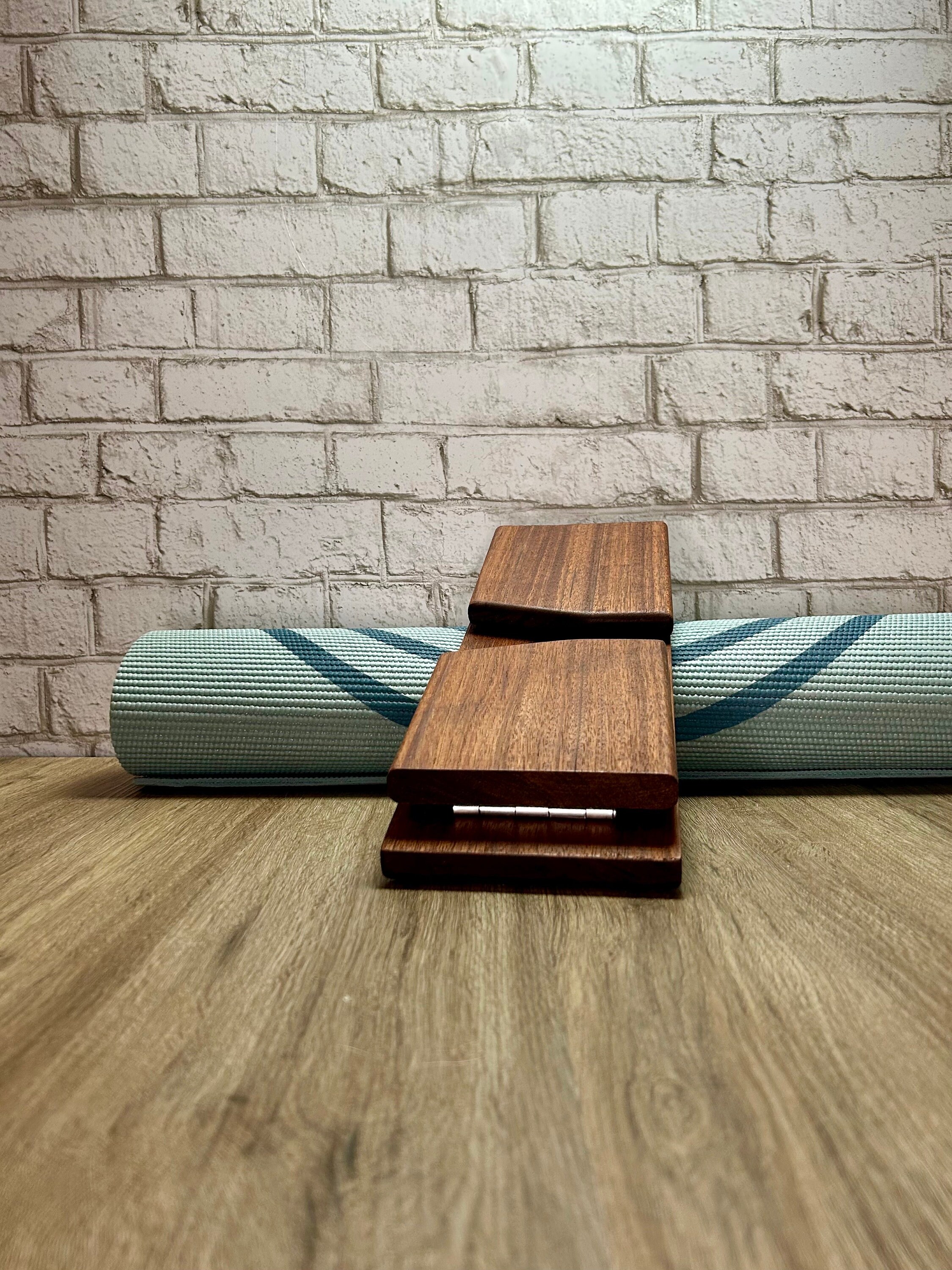 Mahogany Seiza Kneeling Meditation Bench-foldable and Portable ...