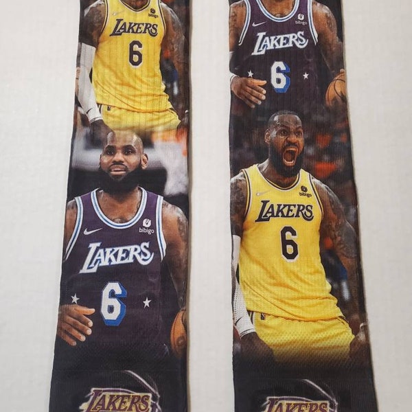 Lebron Socks - Etsy