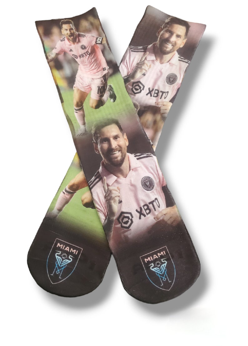 Lionel Messi Adult Custom Socks - Etsy