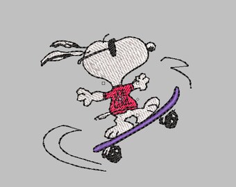 Snoopy PES File - Etsy