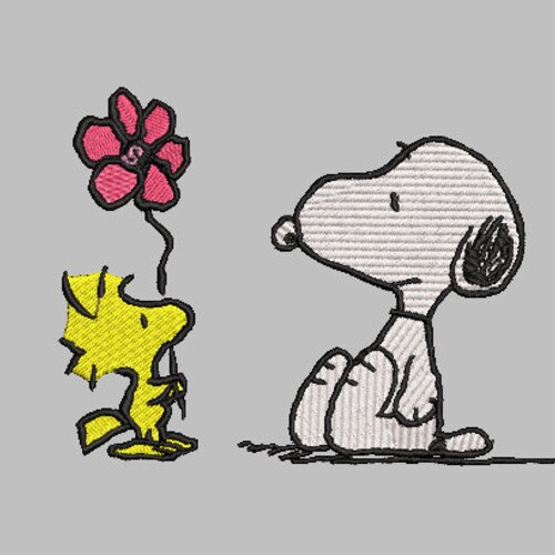 Snoopy Love Embroidery Designs Hearts Pes Machine Pattern - Etsy