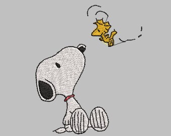 Snoopy PES File - Etsy