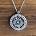 University Graduation Necklace in Sterling Silver Personalized College ...