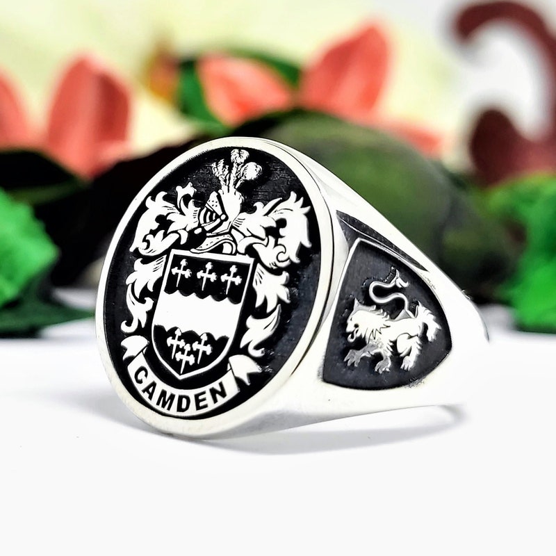 Family Crest Ring - Etsy