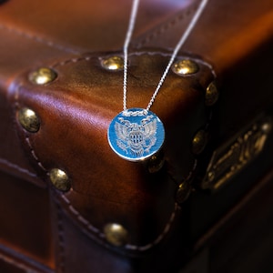 University Graduation Necklace in Sterling Silver Personalized College ...